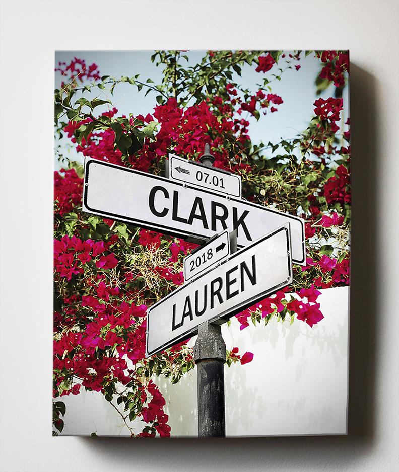 Wedding street signs | Honestweddingadvice.com